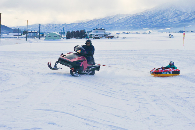 Air-boards and Snowmobiles in Furano | Hokkaido Bashō trip | Hokkaido's ...