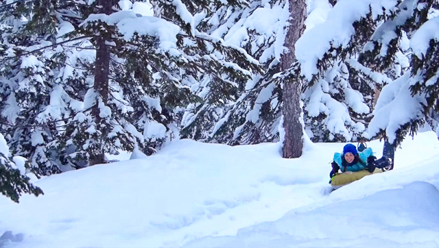Air-boards and Snowmobiles in Furano | Hokkaido Bashō trip | Hokkaido's ...
